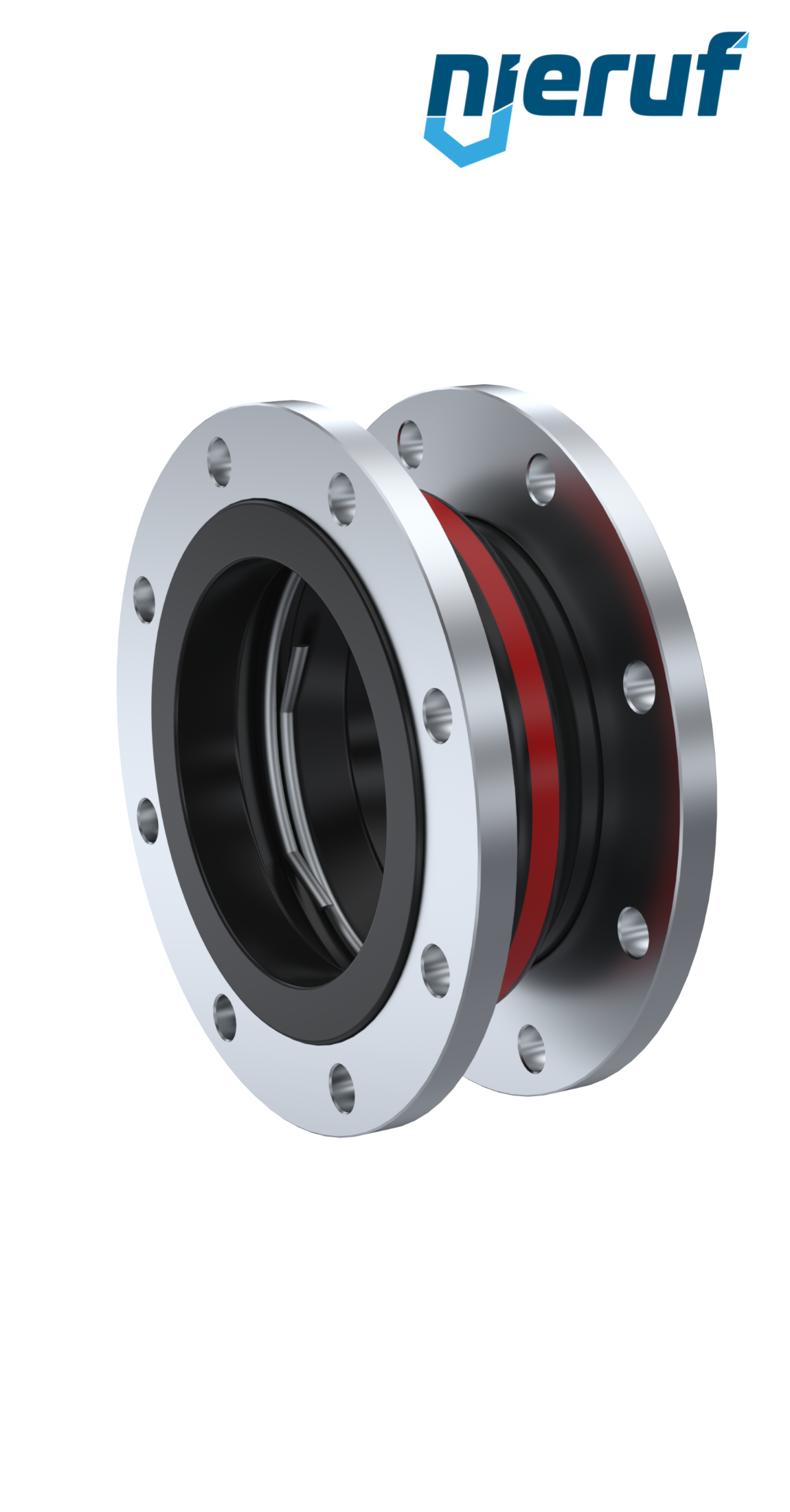 Kompensator mit VSD DN80 EPDM & Edelstahlflansche